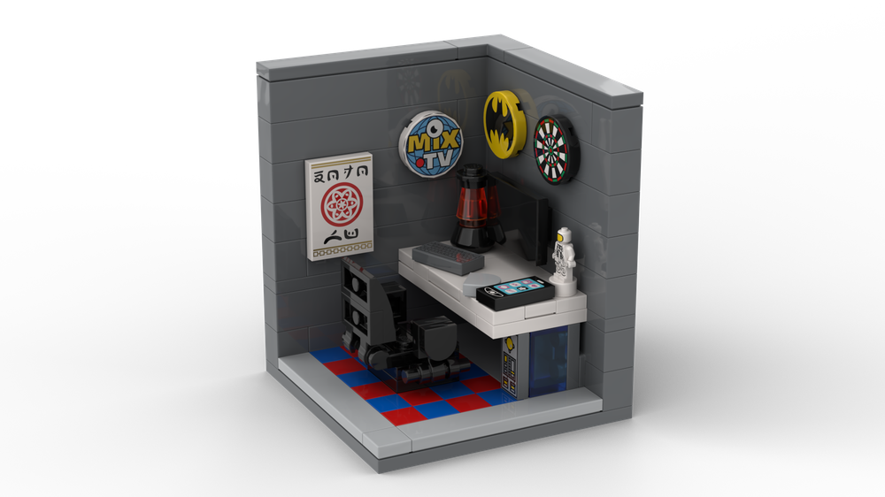 LEGO MOC-199434 Gamer Desk Corner by SrTreze | Rebrickable - Build with ...