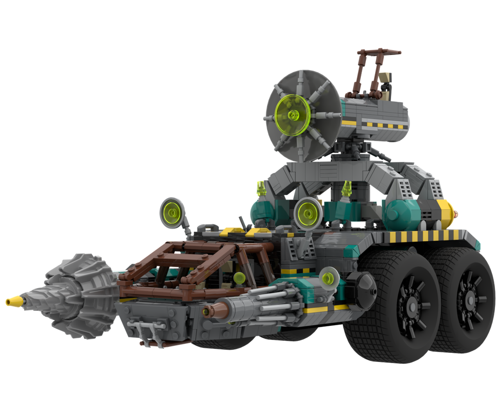 LEGO MOC Rock Raiders Chrome Crusher by FritesAuFour | Rebrickable ...