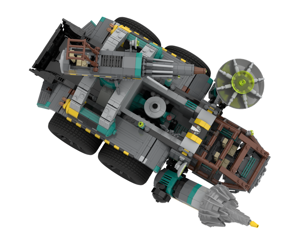 LEGO MOC Rock Raiders Chrome Crusher by FritesAuFour | Rebrickable ...