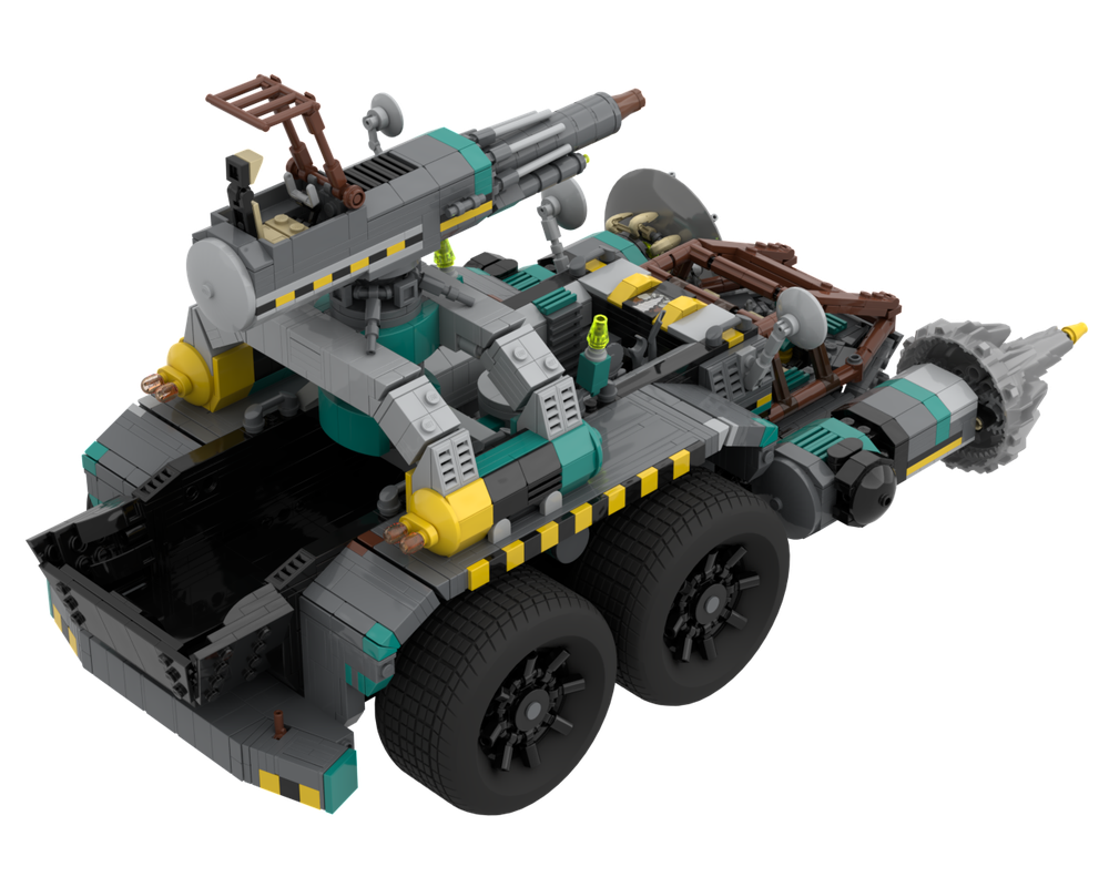 LEGO MOC Rock Raiders Chrome Crusher by FritesAuFour | Rebrickable ...