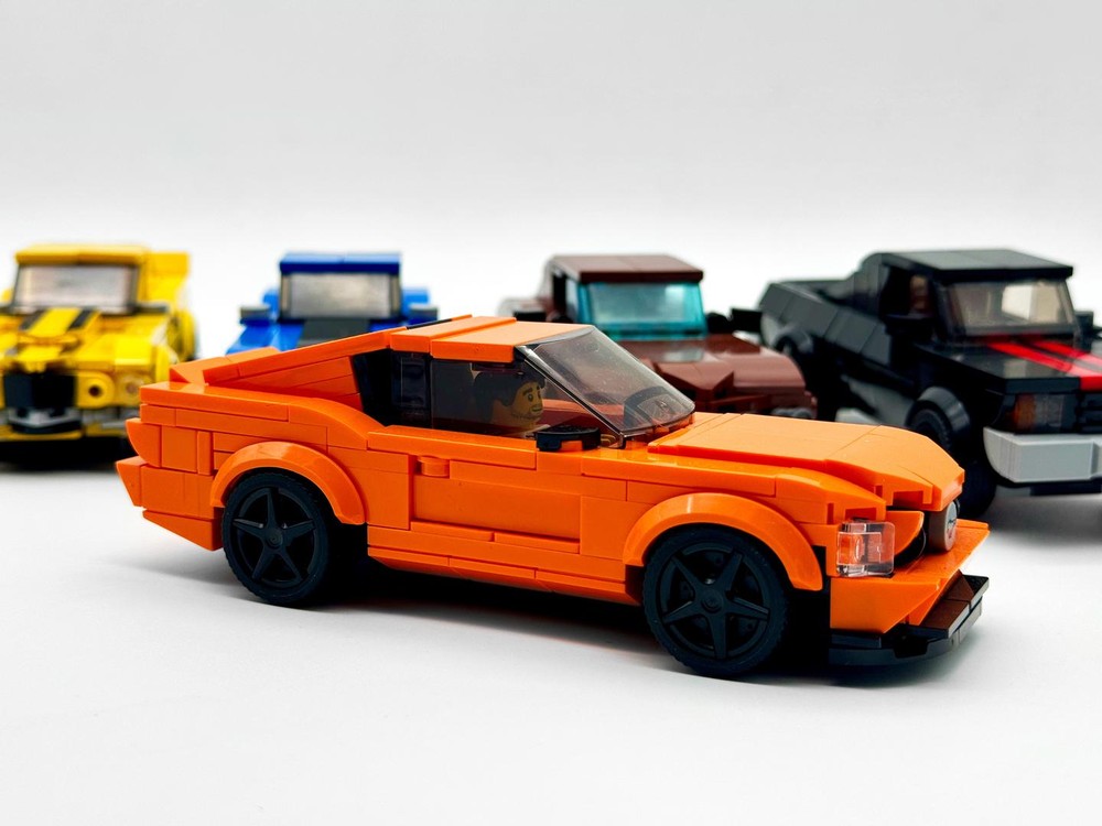LEGO MOC Muscle Car Vehicle Pack #4 by IBrickedItUp | Rebrickable ...