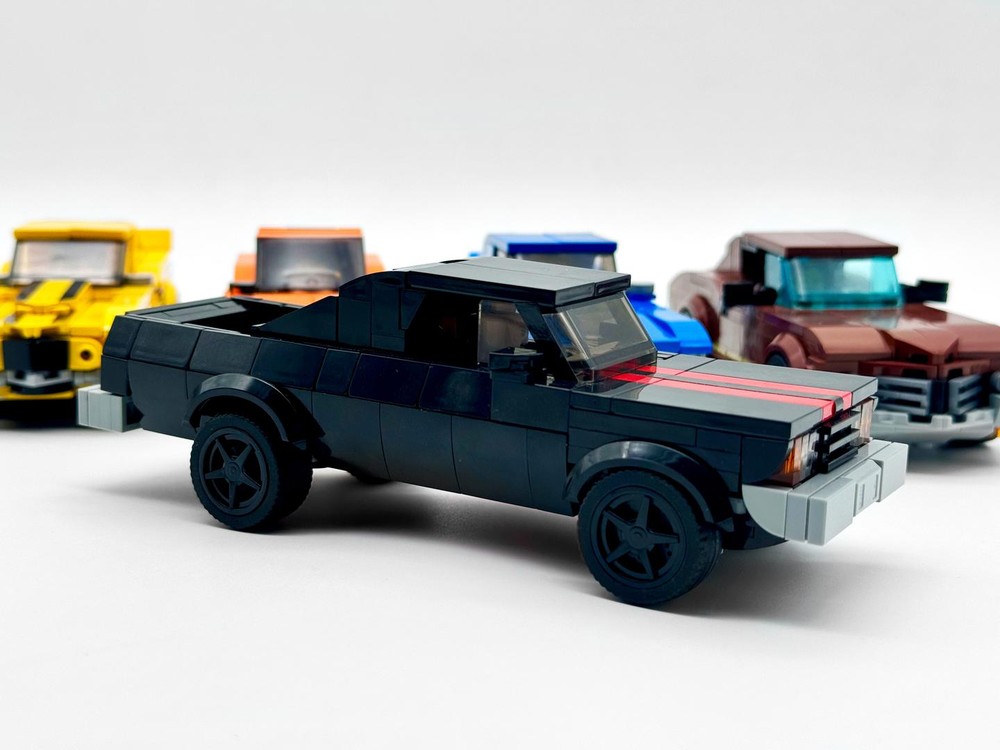 LEGO MOC Muscle Car Vehicle Pack #4 by IBrickedItUp | Rebrickable ...