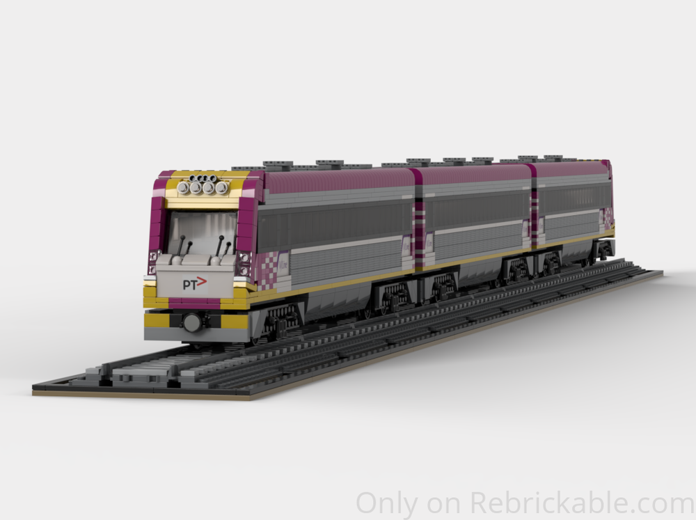 LEGO MOC Track Stand System by S-Brick | Rebrickable - Build with LEGO