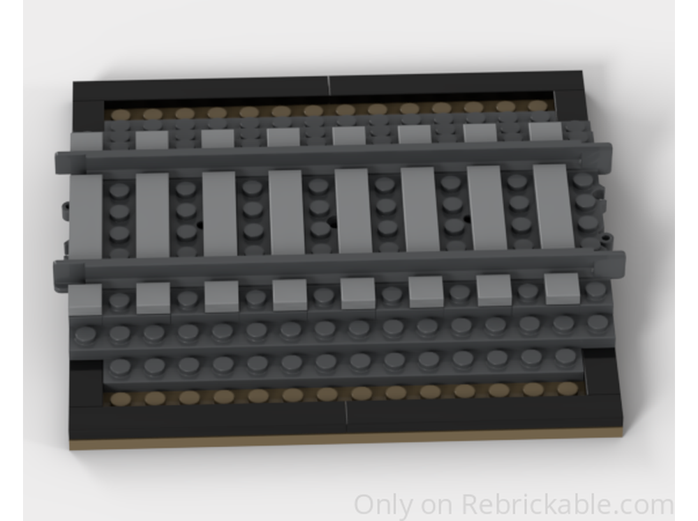 LEGO MOC Track Stand System by S-Brick | Rebrickable - Build with LEGO