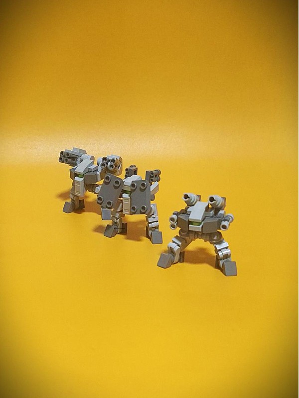 LEGO MOC Mini Mech Battalion Series 01 by Mechalaro | Rebrickable ...