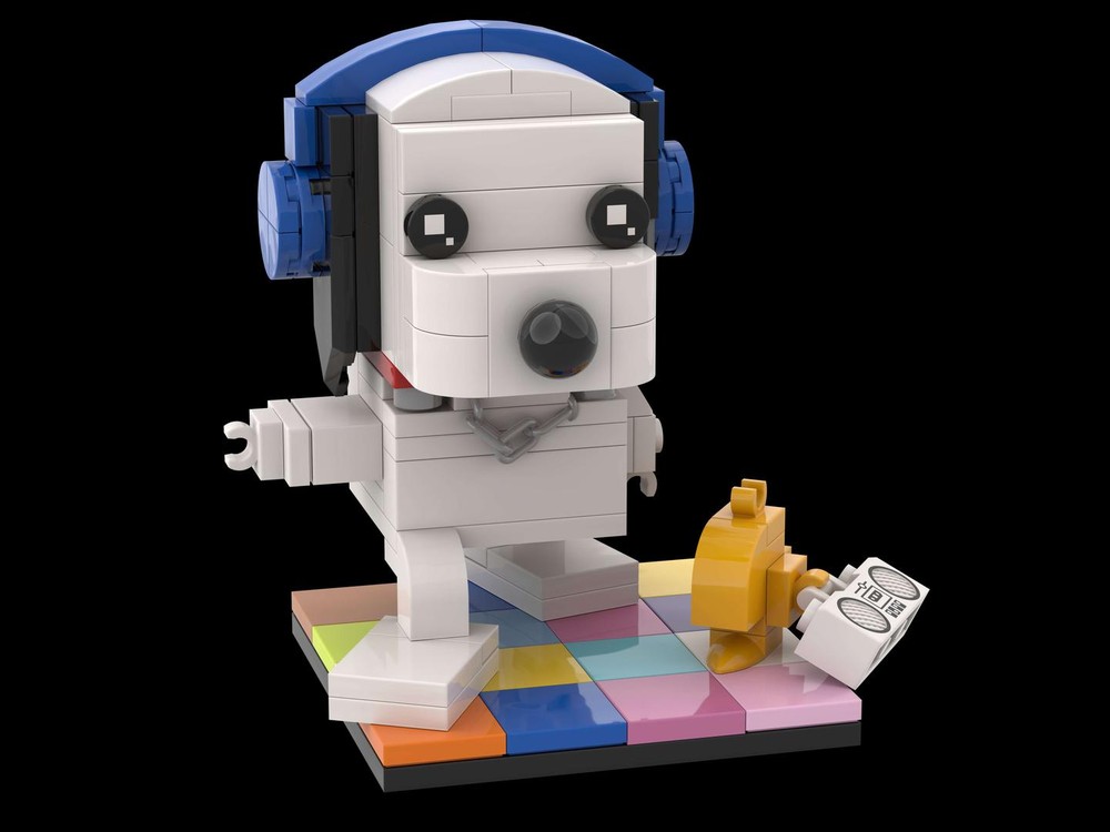 LEGO MOC Snoopy (Disco Fever Edition) by Puremadness | Rebrickable ...