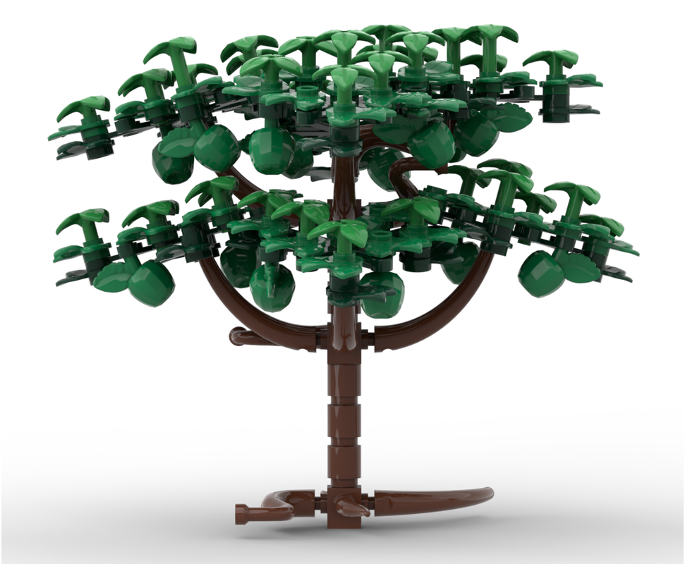 LEGO MOC Apple Trees by BrickMind | Rebrickable - Build with LEGO