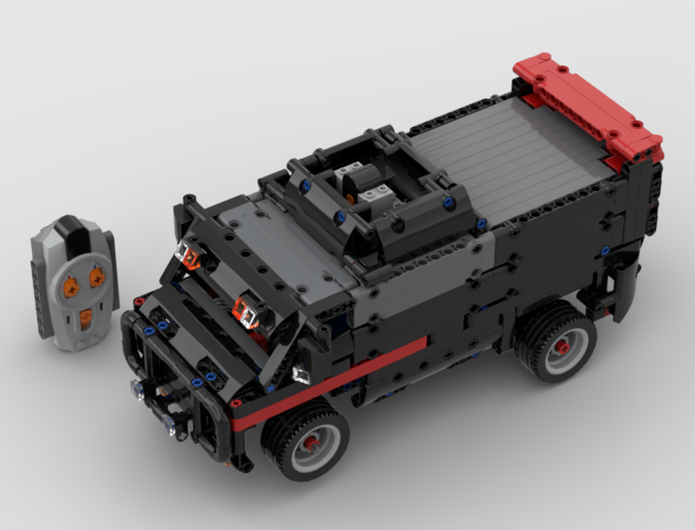 LEGO MOC-199466 Van "Team Edition" RC with LEGO Power Functions by Take ...