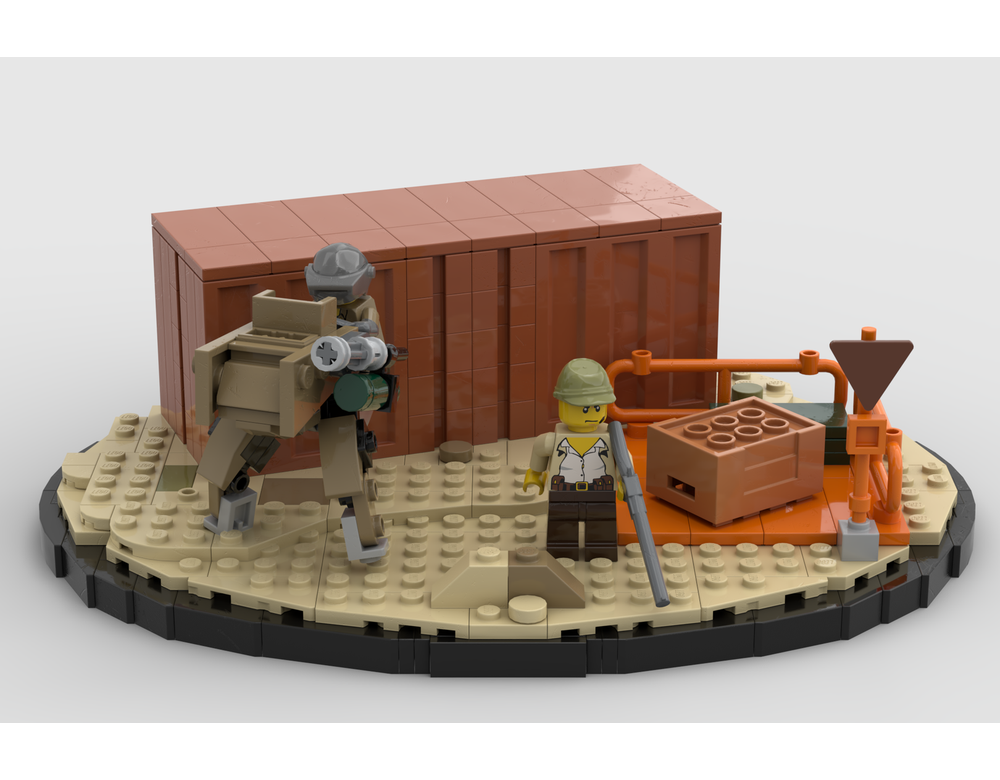 LEGO MOC MGSV - Fulton Extraction by Renk | Rebrickable - Build with LEGO