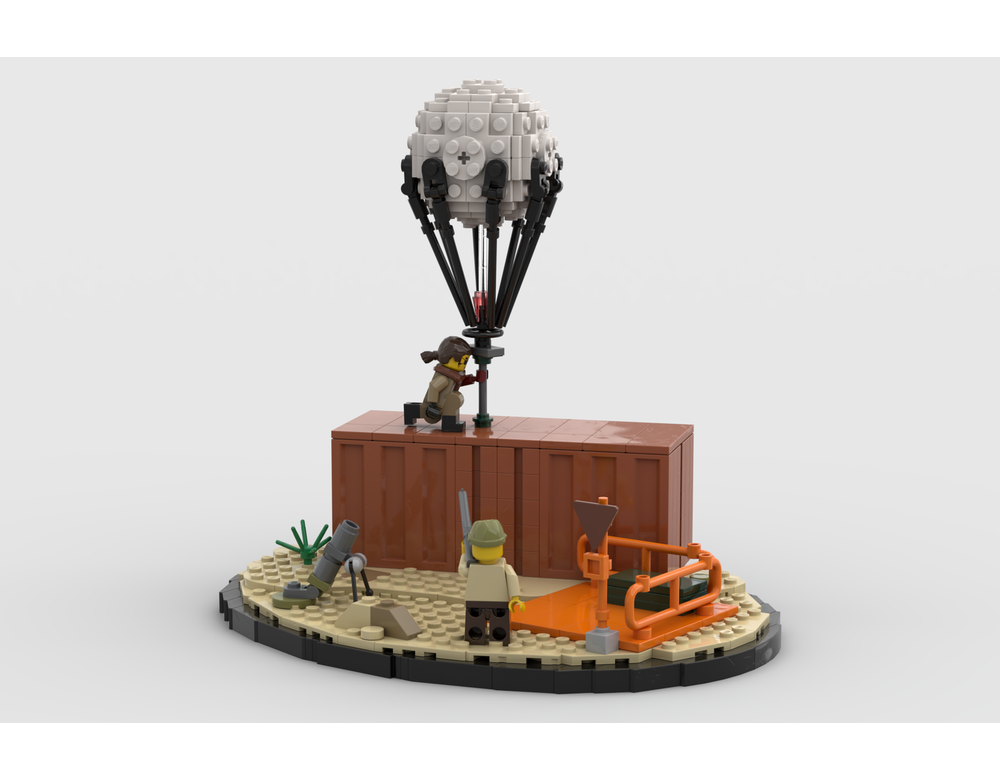 LEGO MOC MGSV - Fulton Extraction by Renk | Rebrickable - Build with LEGO