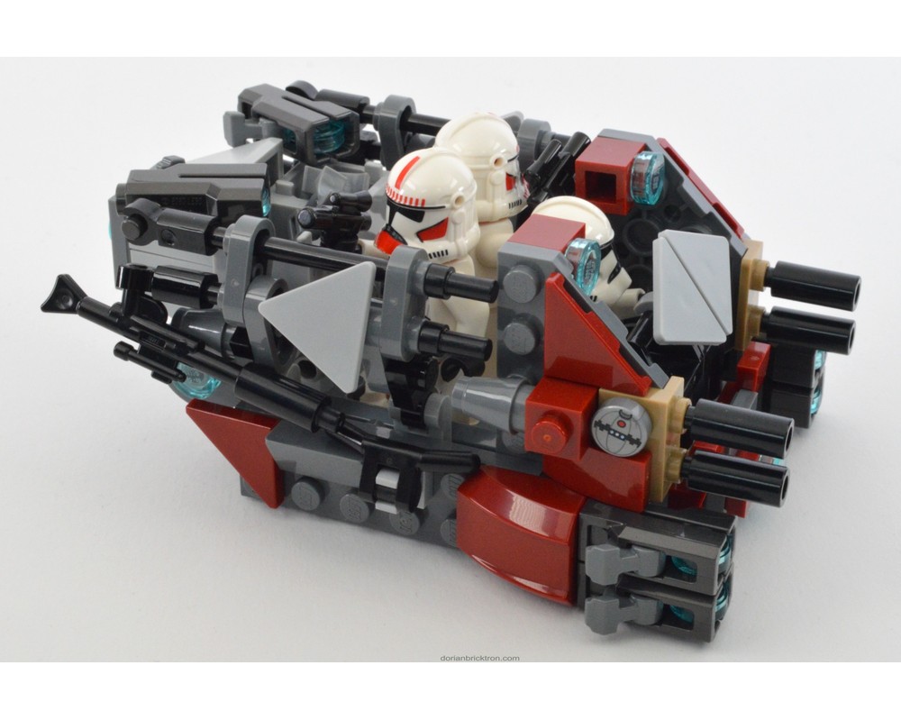 Lego Moc Micro Clone Tank By Dorianbricktron Rebrickable Build With