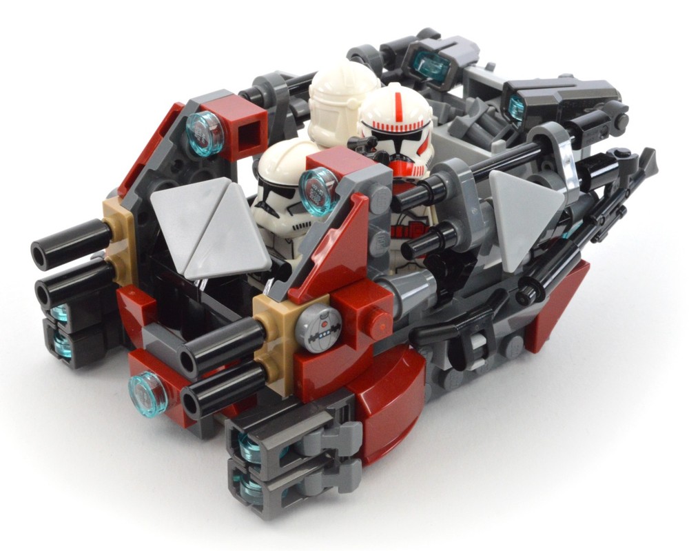 LEGO MOC Micro Clone Tank by dorianbricktron | Rebrickable - Build with ...