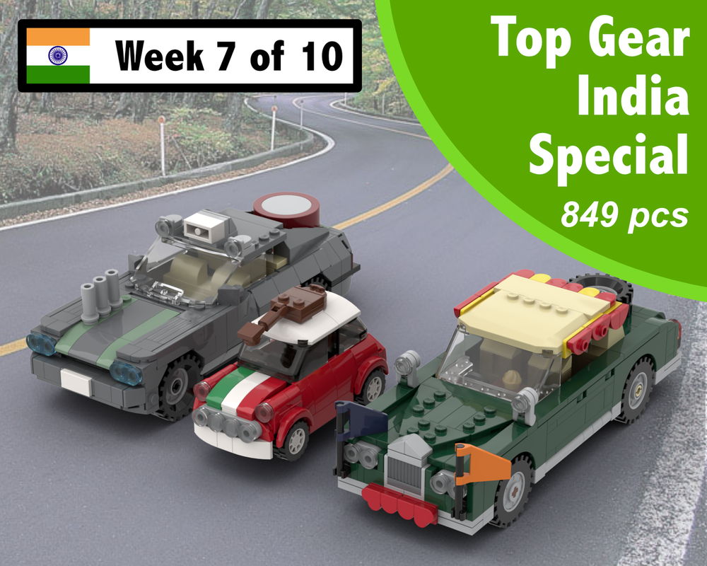 LEGO MOC Top Gear: India Special by Al3xW40 | Rebrickable - Build with LEGO