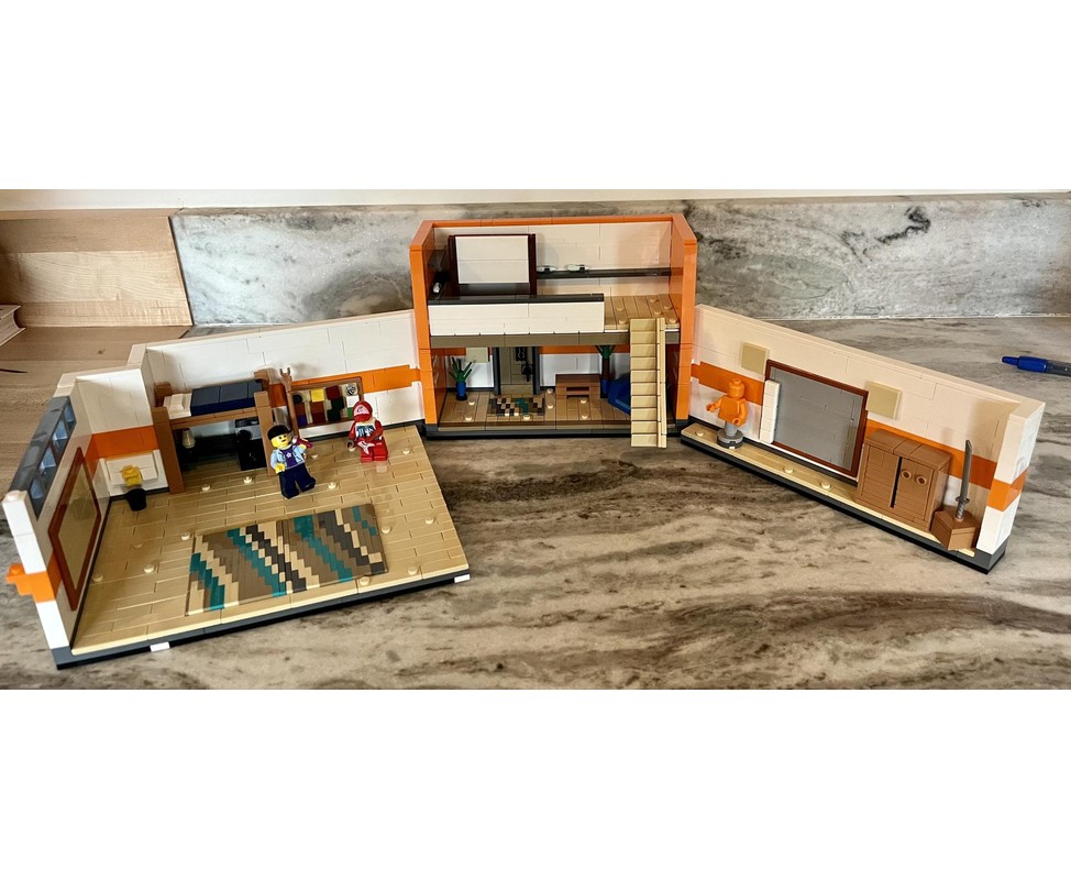 LEGO MOC Rec Room Dorm Room by mapledyne | Rebrickable - Build with LEGO