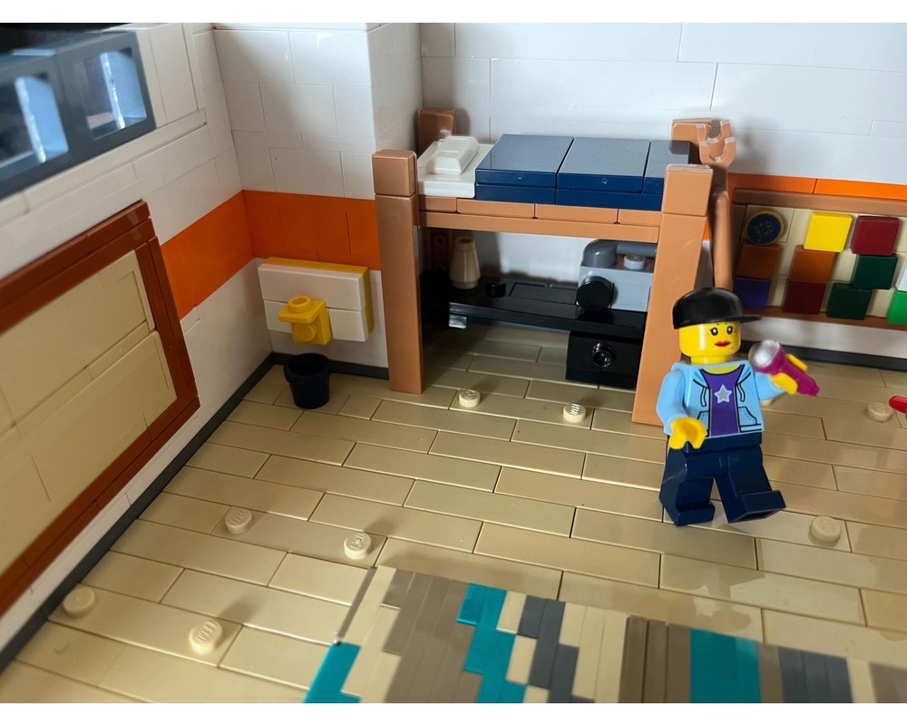 LEGO MOC Rec Room Dorm Room by mapledyne | Rebrickable - Build with LEGO
