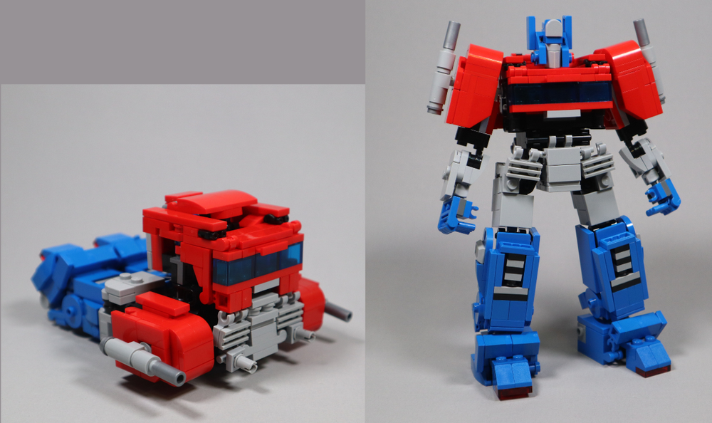 LEGO MOC Optimus Prime final mode (Transformers One) by aranobilis98 | Rebrickable - Build with LEGO