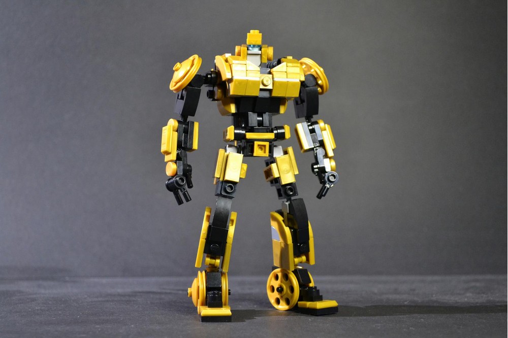 Lego Moc Bumblebee Transformers One By Blazemocs Rebrickable
