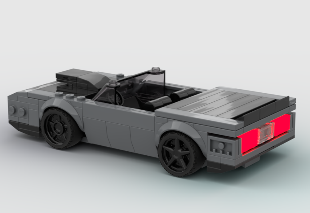 LEGO MOC Dodge Challenger R/T 383 by Sick Brix | Rebrickable - Build ...