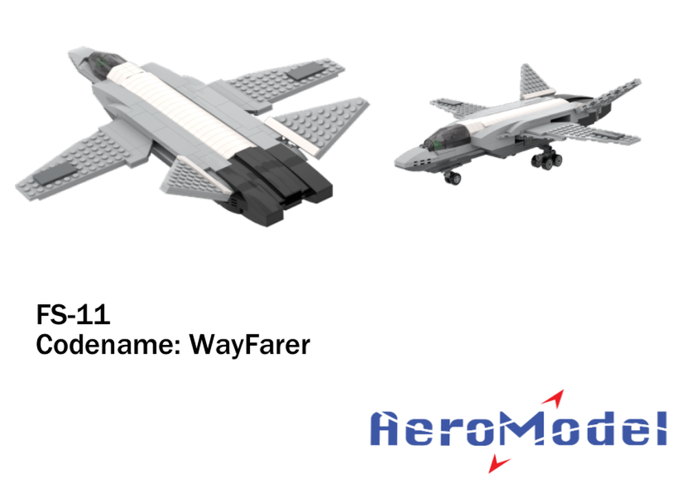 LEGO MOC FS-11 WayFarer by Shturmovik | Rebrickable - Build with LEGO