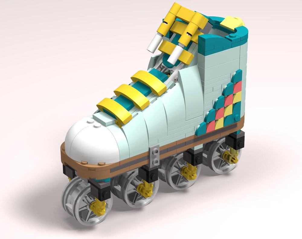 LEGO MOC Roller Skates by Build Brick | Rebrickable - Build with LEGO