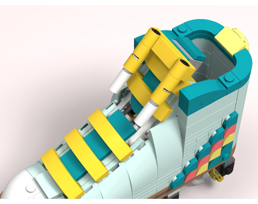 LEGO MOC Roller Skates by Build Brick | Rebrickable - Build with LEGO