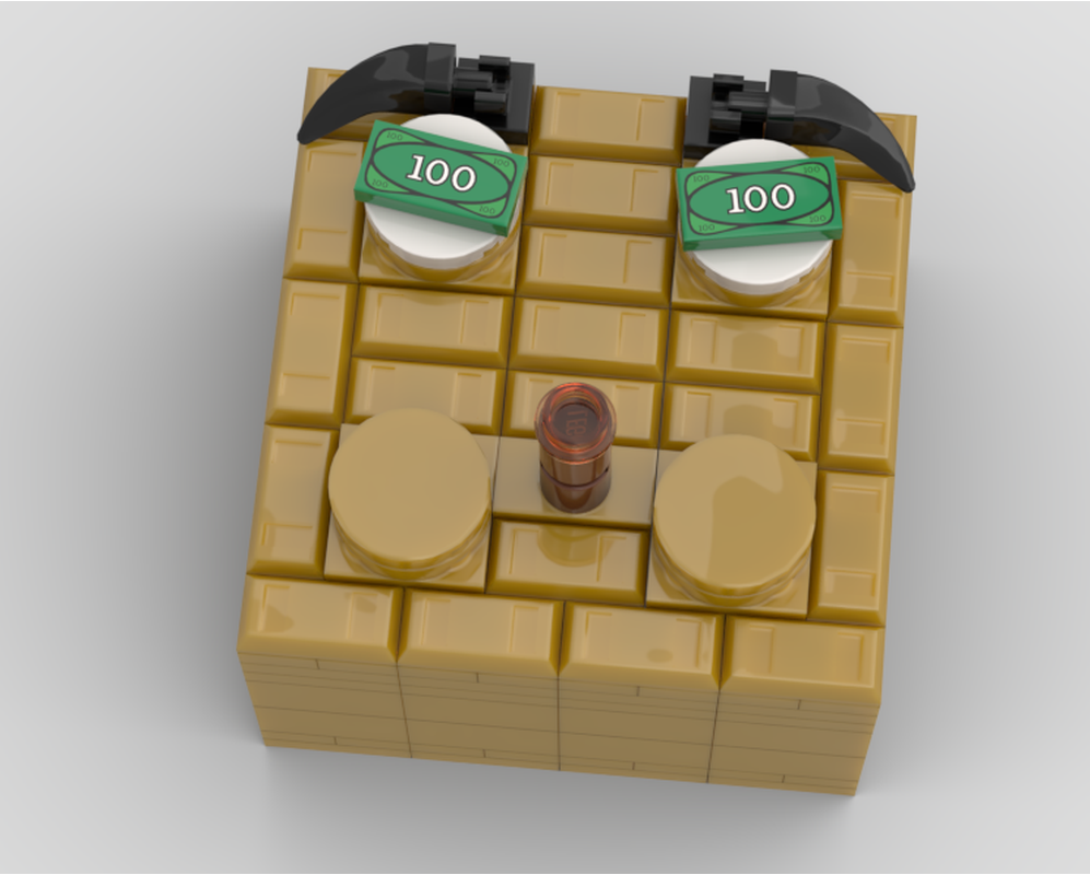 LEGO MOC Rich 2x2 Brick by Thierry | Rebrickable - Build with LEGO