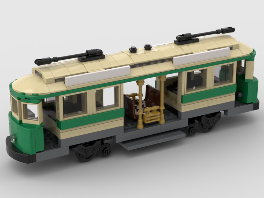 LEGO MOC Tram 152 by Magicat | Rebrickable - Build with LEGO