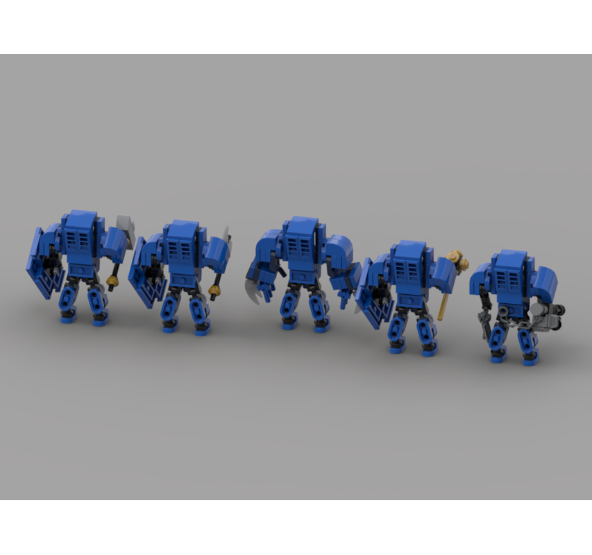 LEGO MOC Terminator Assault squad ULTRAMARINES by thelegowolfpack ...