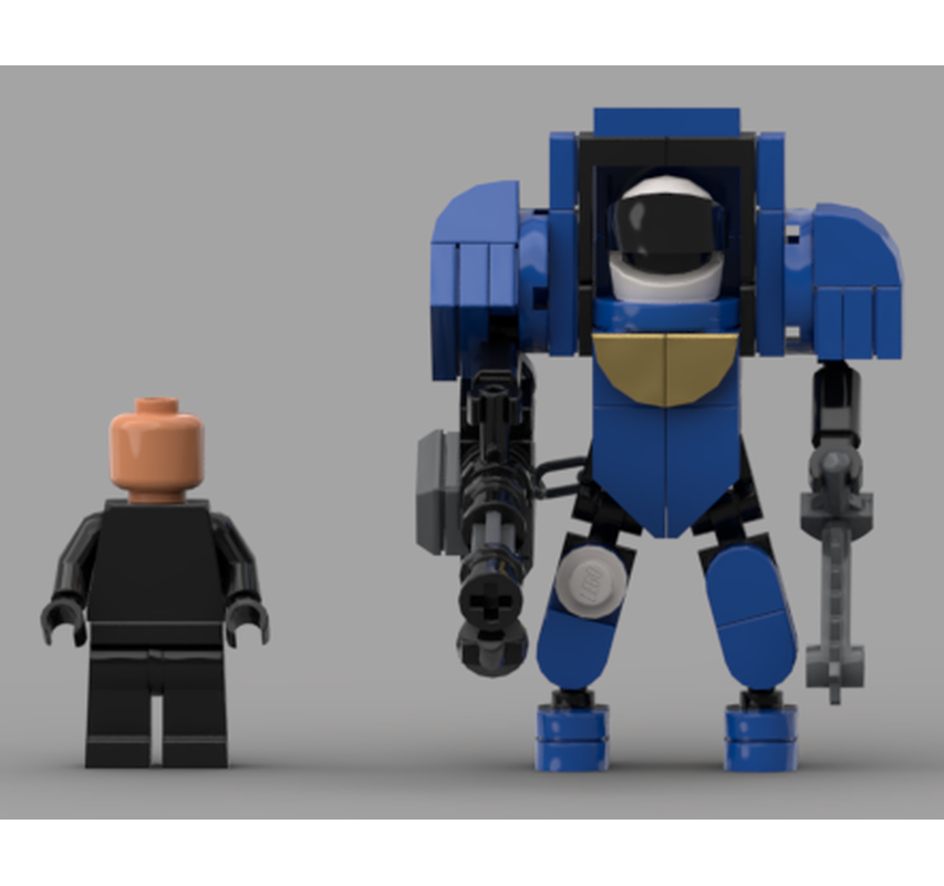 LEGO MOC Terminator Assault squad ULTRAMARINES by thelegowolfpack ...
