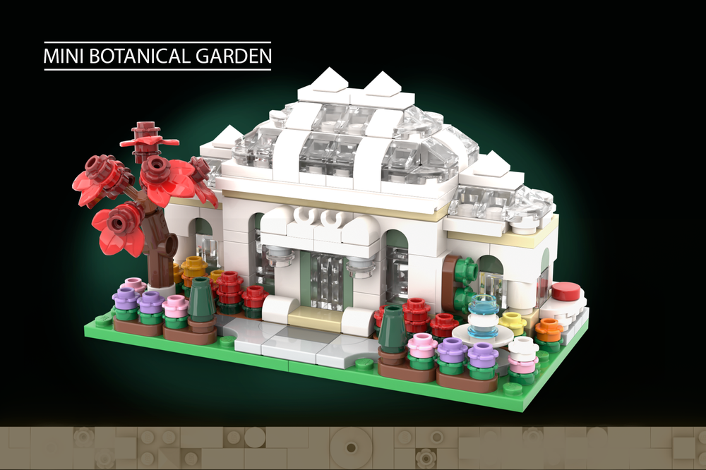 LEGO MOC Mini Botanical Garden by christromans | Rebrickable - Build ...