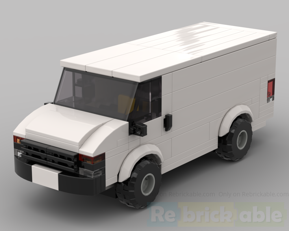 LEGO MOC-199543 Ford E-250 Cargo Van MOD by leeggoo_Creator ...