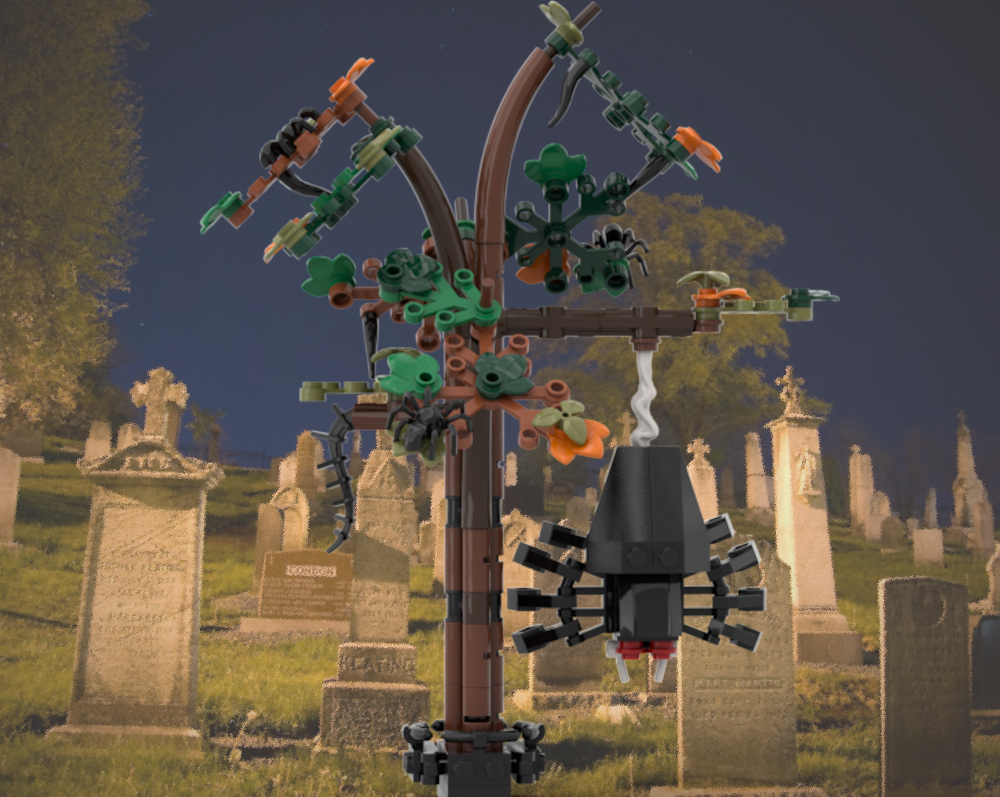 LEGO MOC Spider Tree - Autumn Village by Brickland Hills | Rebrickable ...