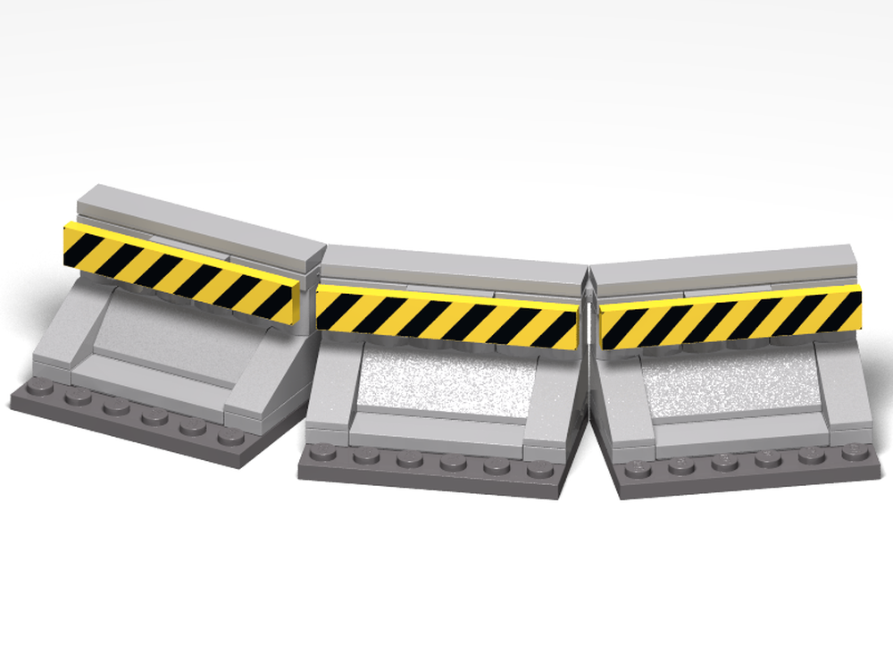 LEGO MOC Construction Barrier by earth_girl | Rebrickable - Build with LEGO