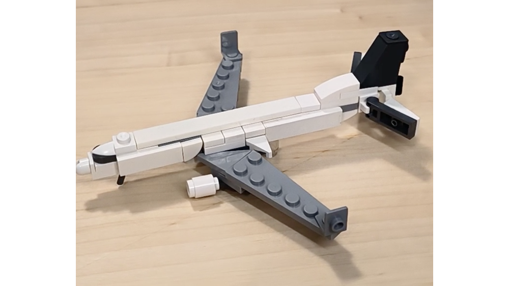 LEGO MOC Boeing | 737-800 - 1:300 Scale by DarthDesigner | Rebrickable ...