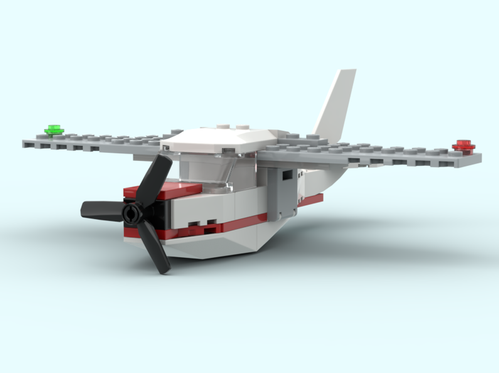 LEGO MOC Cessna 172 by Lockheed_enjoyer | Rebrickable - Build with LEGO