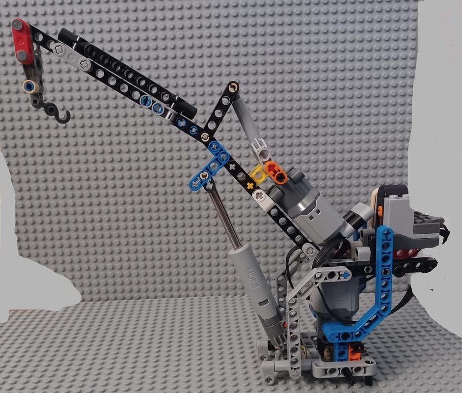LEGO MOC 2 Point Motorized Crane by Funfetti2 | Rebrickable - Build ...
