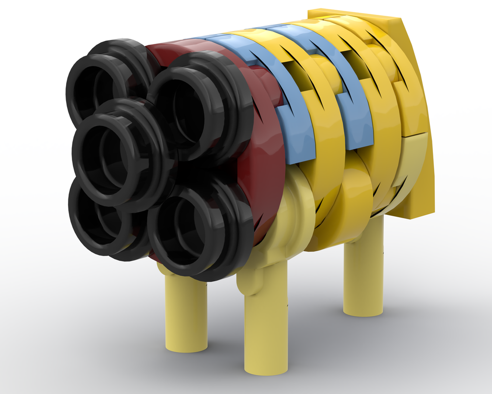 LEGO MOC Houndeye (Half-Life) by Prirmose12345 | Rebrickable - Build ...