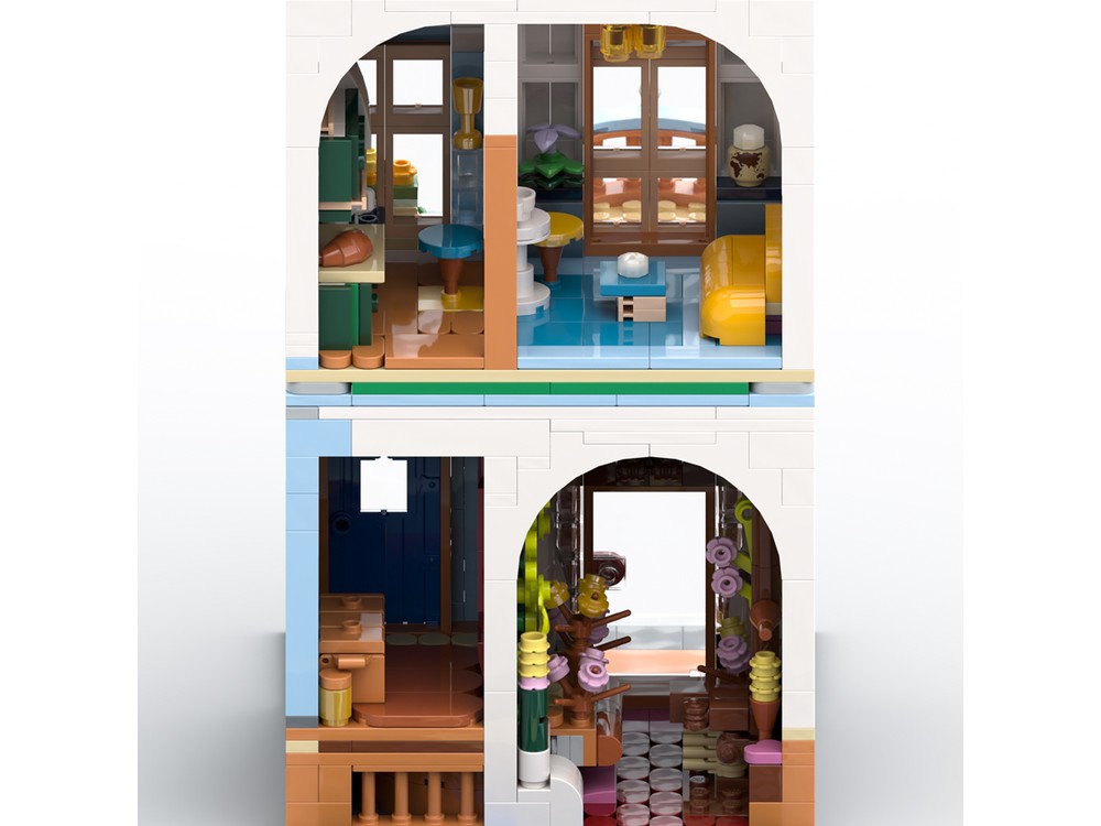 LEGO MOC Floral Studio by BrickAtive | Rebrickable - Build with LEGO