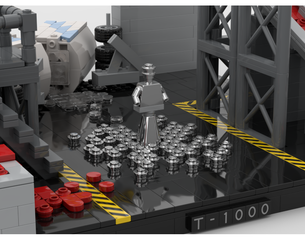 LEGO MOC Terminator 2: The T-1000 Regenerates by Stoffles | Rebrickable ...