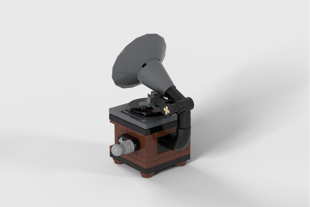 LEGO MOC Vintage Record Player by timeremembered | Rebrickable - Build ...