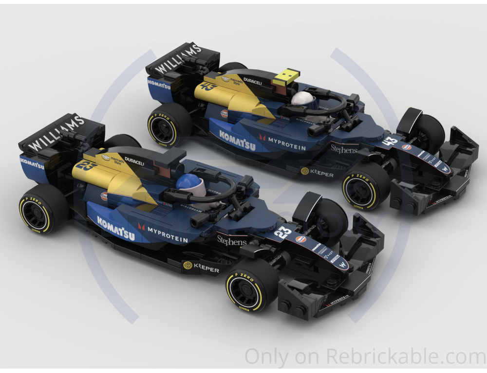 LEGO MOC F1 Williams FW46 Mexico/Brazil by Pit Lane Bricks Factory ...