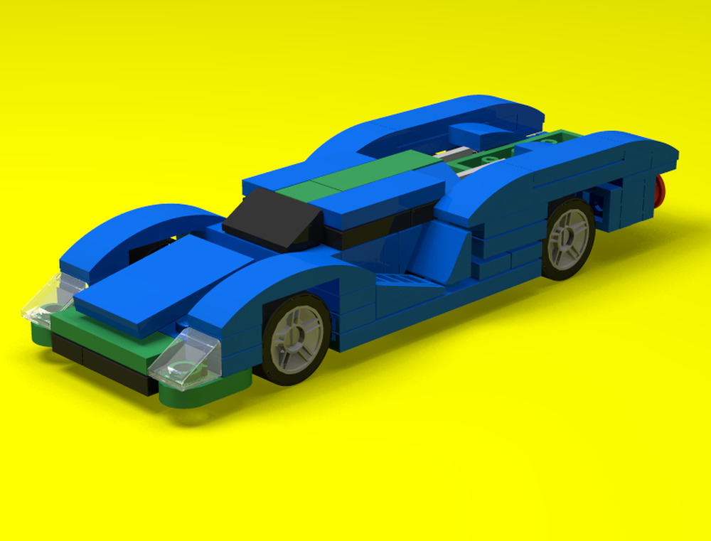 LEGO MOC Replica of Dinky 1425E- Matra MS630 by CunningFox Designs ...