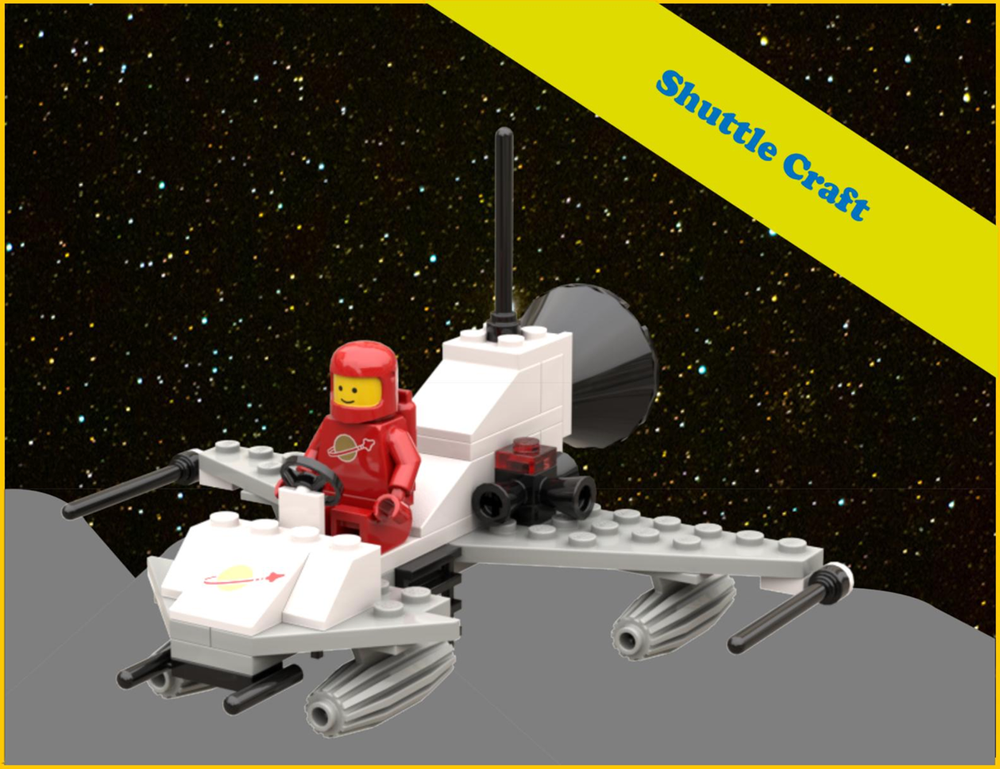 LEGO MOC Shuttle Craft Alt Build WideBody by FoxMan | Rebrickable ...
