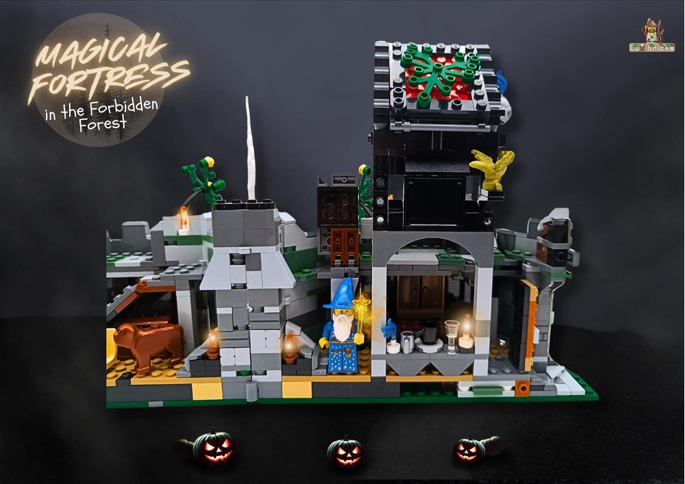 LEGO MOC-199617 Magical Fortress (in the Forbidden Forest) by lux ...