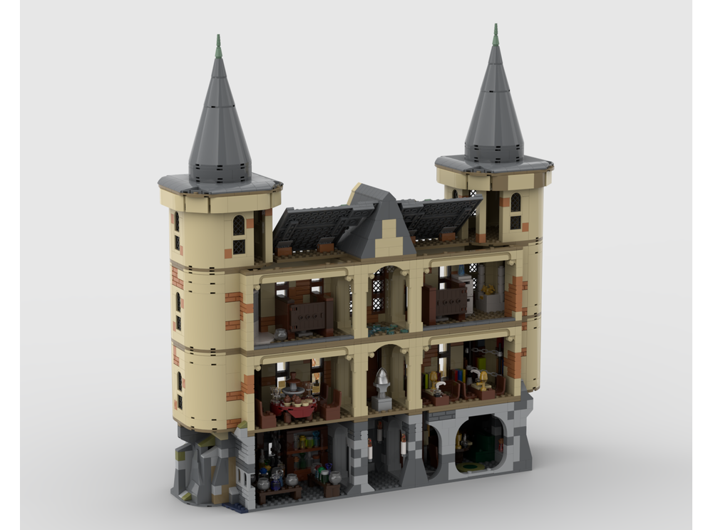 LEGO MOC Side entrance by Polokot | Rebrickable - Build with LEGO