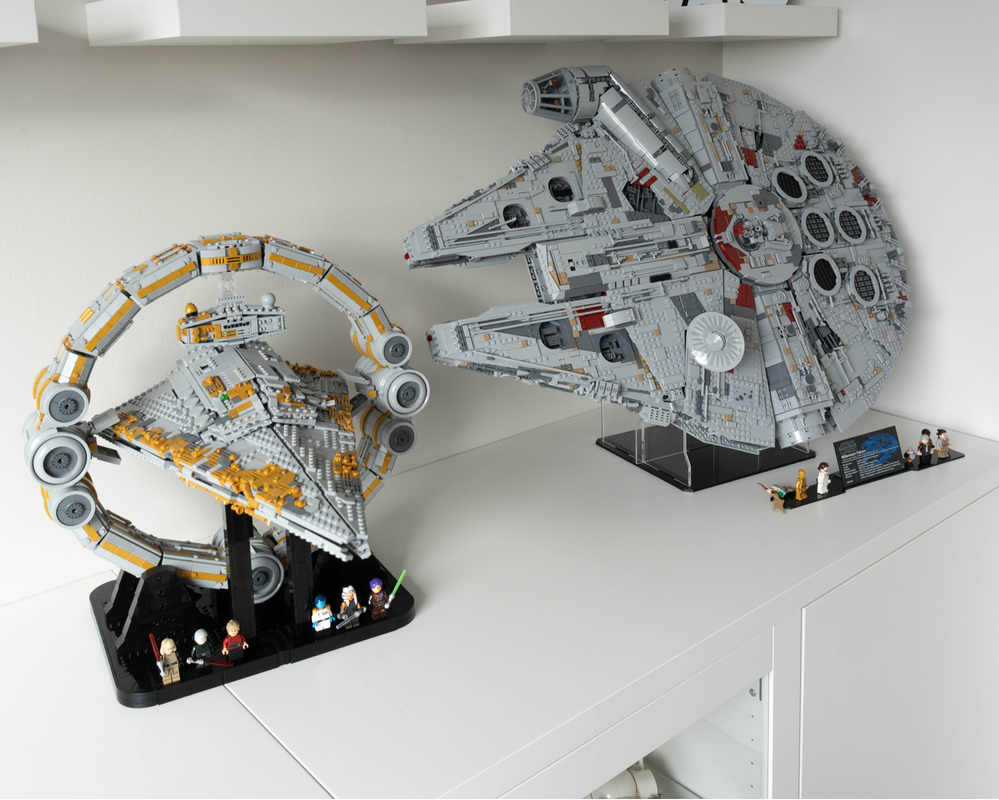 LEGO MOC The Eye of Sion incl. Thrawn's Chimaera Upgrade Kit (75394 MOD ...
