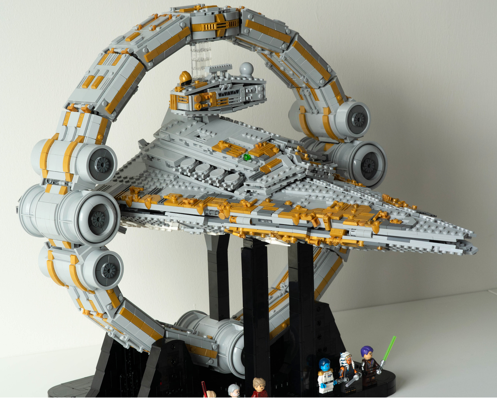 LEGO MOC The Eye of Sion incl. Thrawn's Chimaera Upgrade Kit (75394 MOD ...