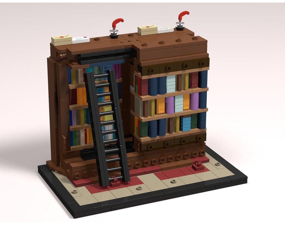 LEGO MOC Books Are My Passion redesign with Slide rail by Build Brick ...