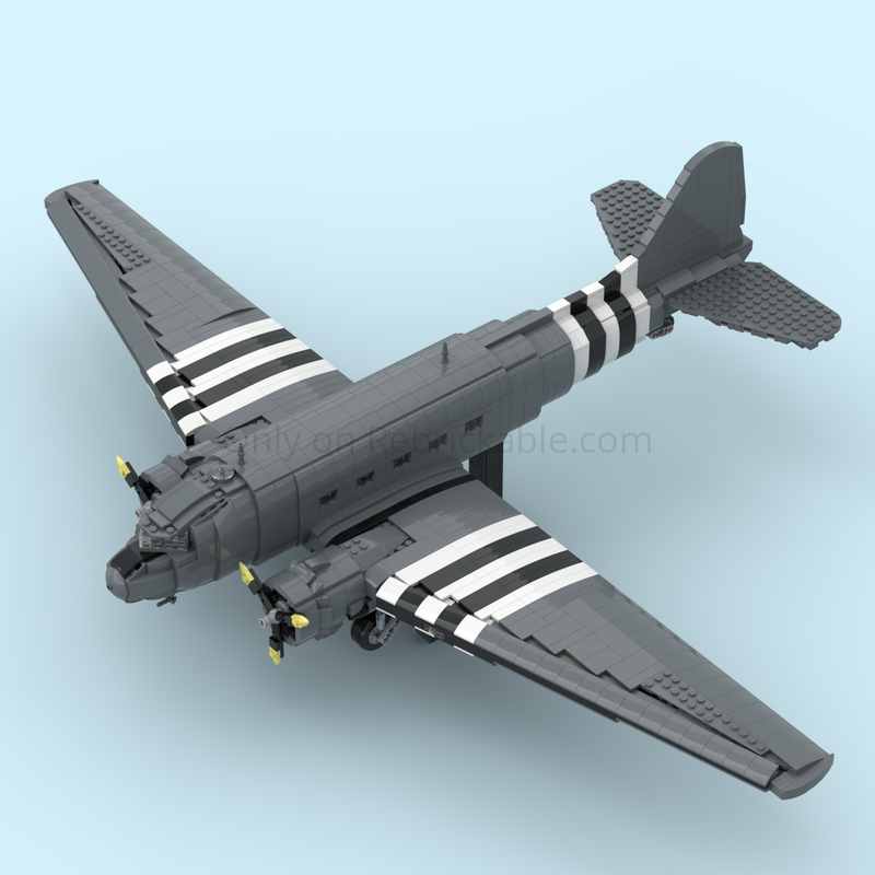 LEGO MOC C-47 Skytrain / Dakota by BespokeLegoDesigns | Rebrickable ...