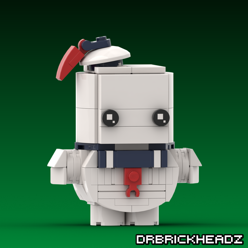 LEGO MOC Stay-Puft Marshmallow Man Brickheadz by DrBrickheadz ...